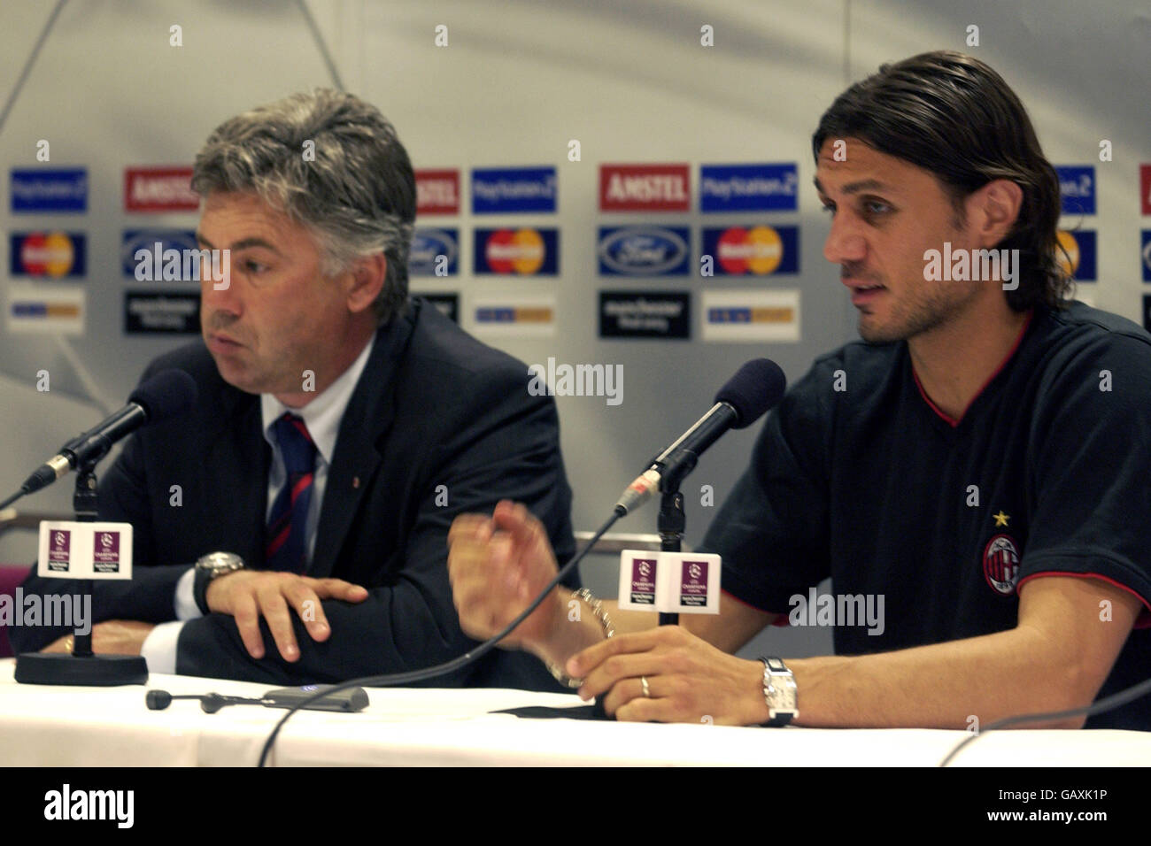 Soccer uefa champions league final juventus ac milan press conference ...
