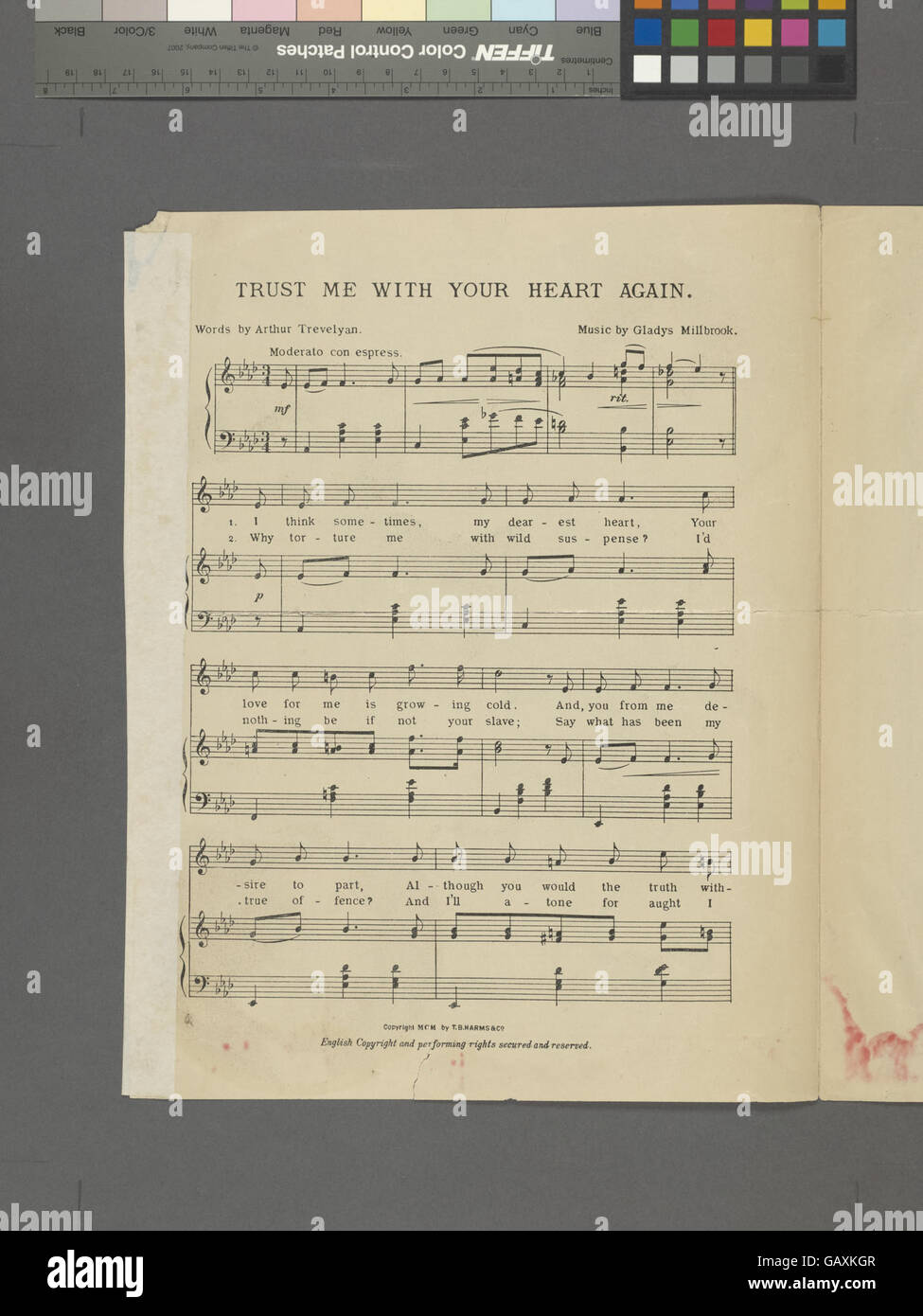 The image titled 'Trust Me with Your Heart Again' features the aircraft ...