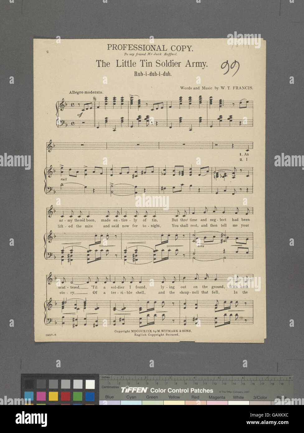 'The Little Tin Soldier Army' likely represents a whimsical or ...