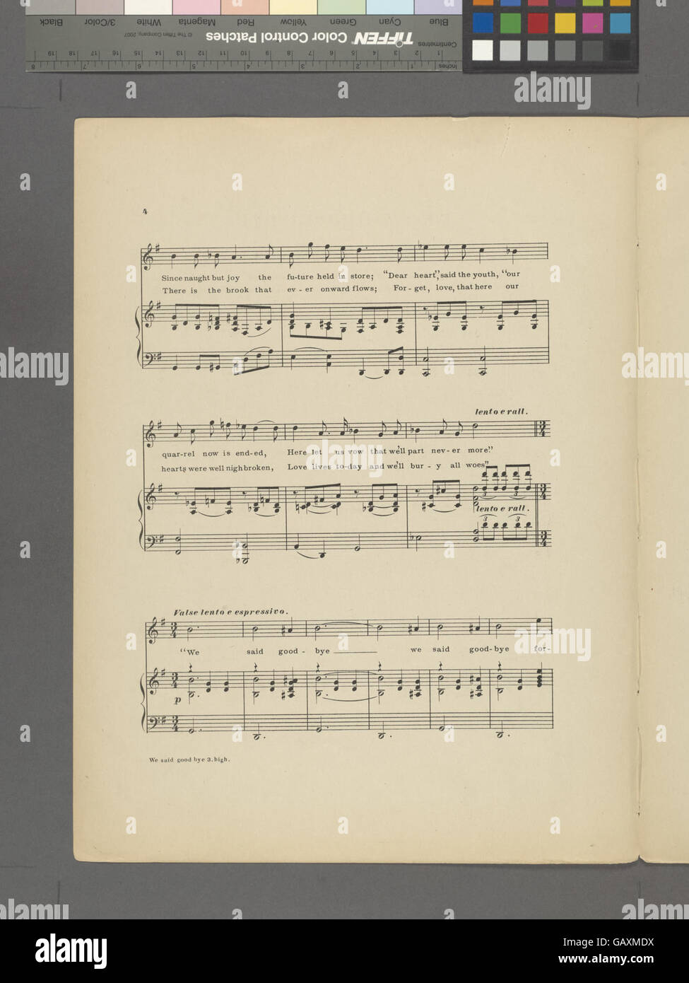 'We Said Goodbye' is a melancholic song expressing the emotional ...