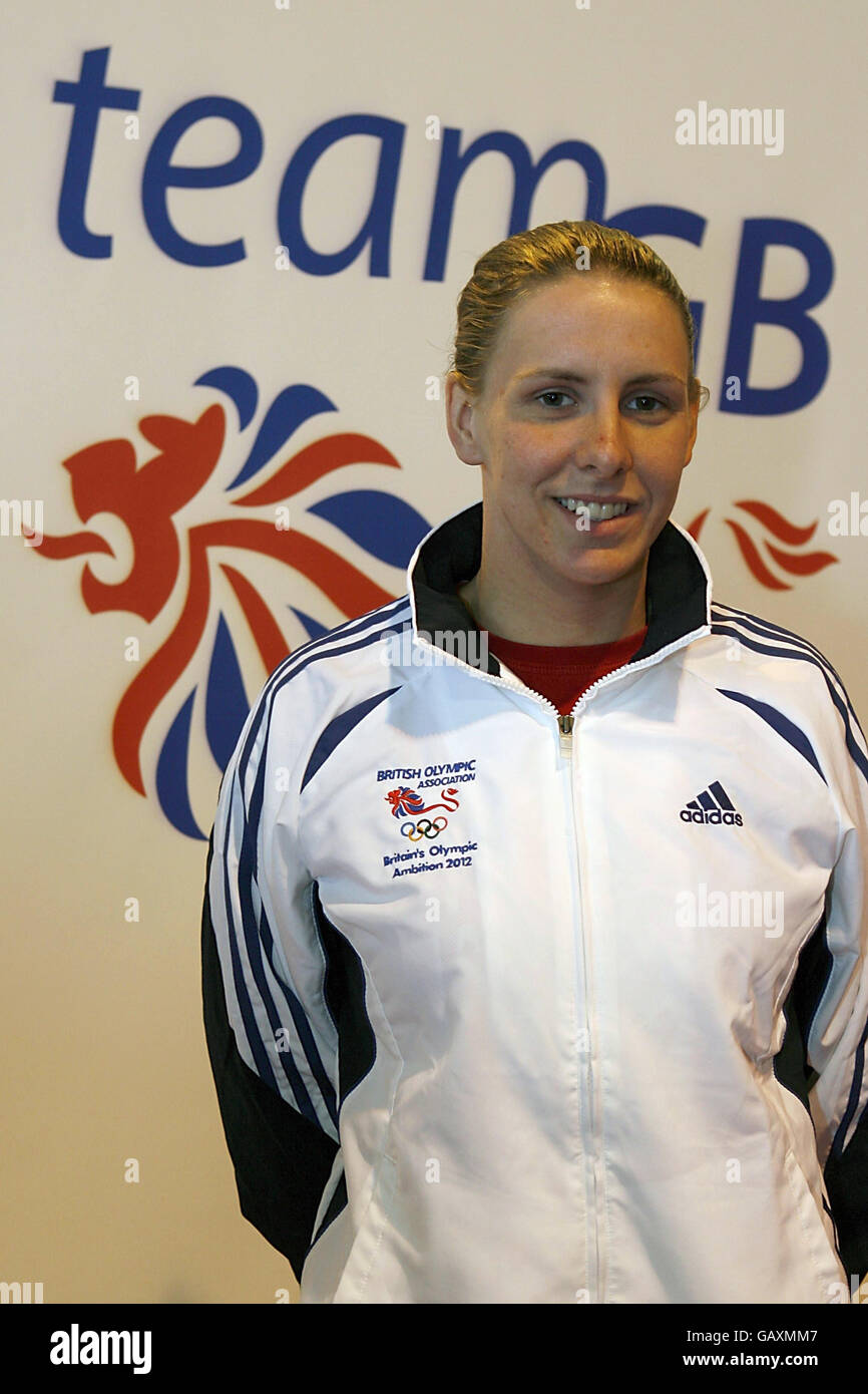 Fiona McCann (Water Polo) during Britain's Olympic Ambition 2012 Launch ...
