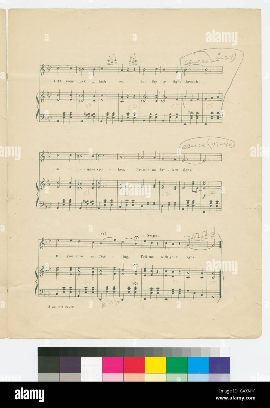 The title reflects a romantic sentiment, emphasizing a love expressed ...