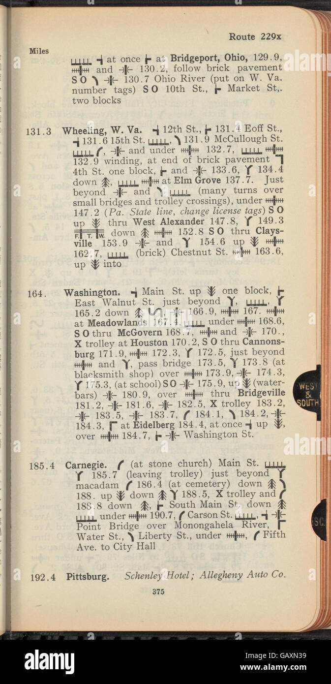 A 'tour book' is typically a publication or guide detailing places ...