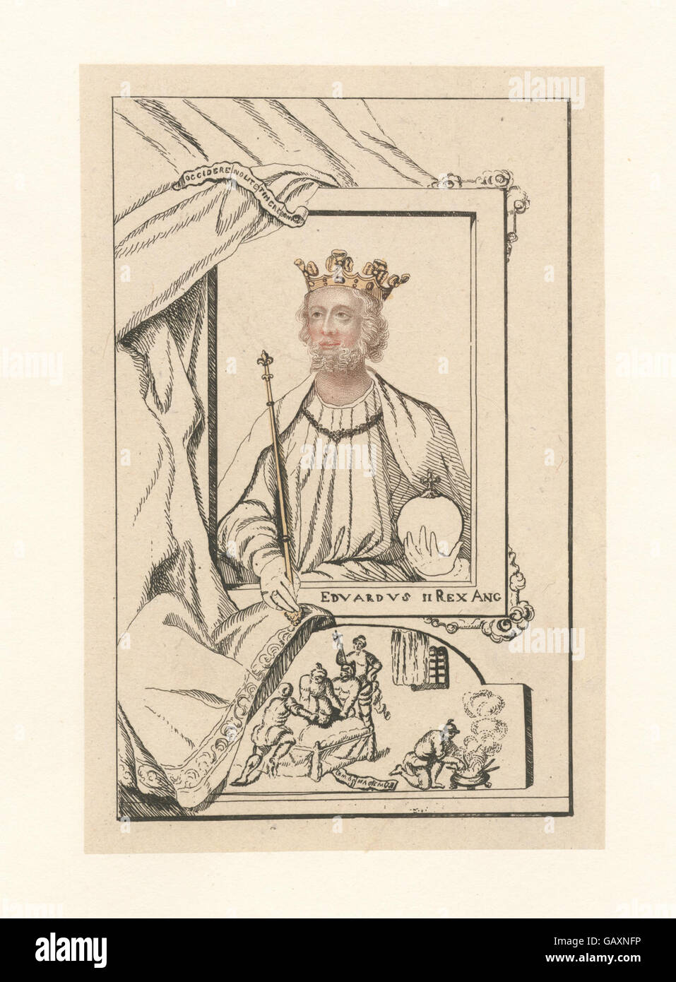 A historical reference to Edward II, King of England, with the title ...