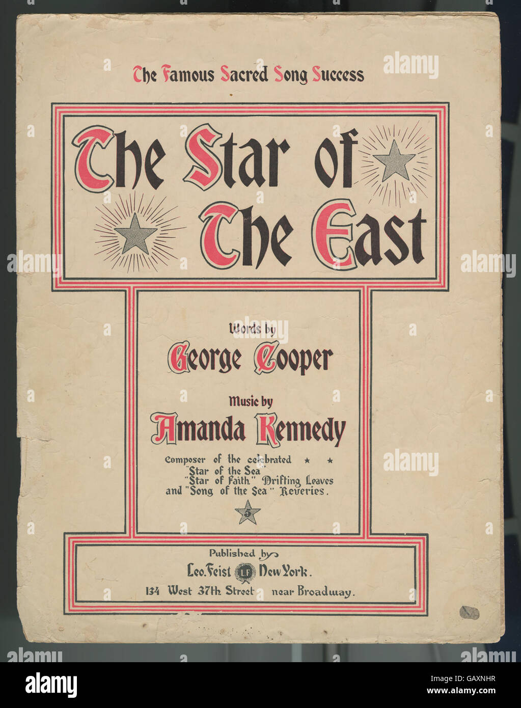 'The Star of the East' is a song written by George Cooper with music by ...