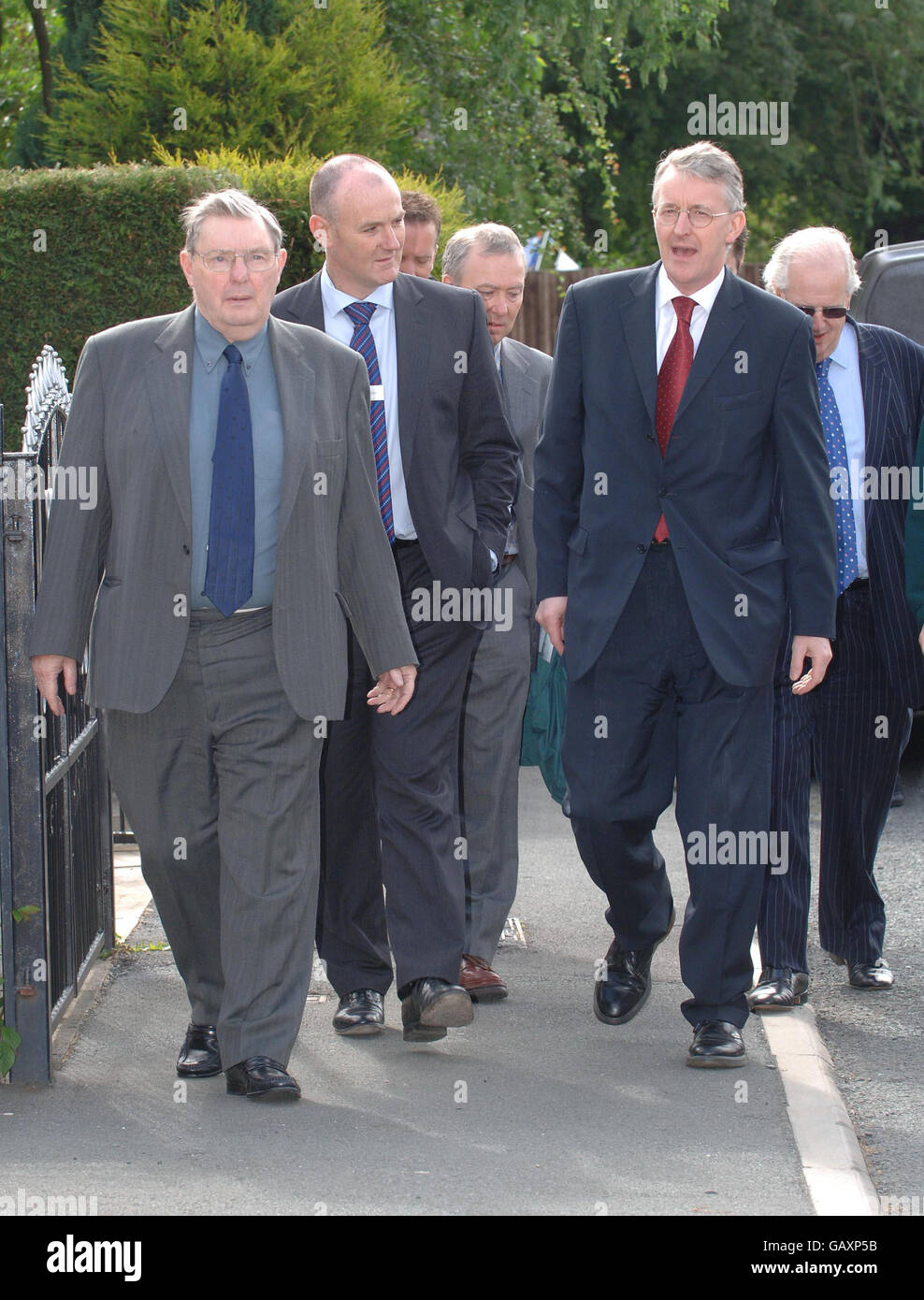 Environment secretary promotes flood protection Stock Photo - Alamy