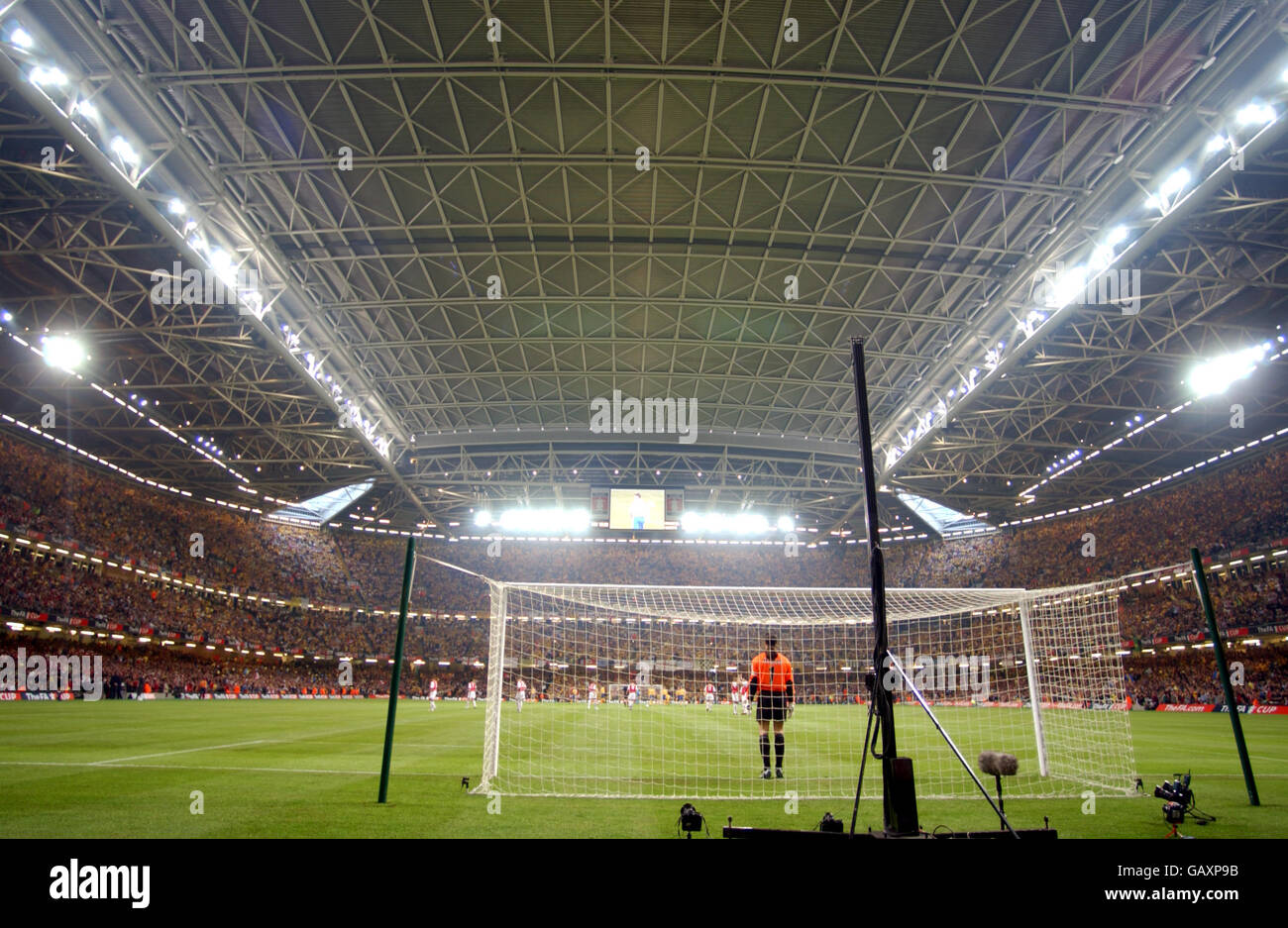 Milenium millenium football general view stadium gv hi-res stock ...