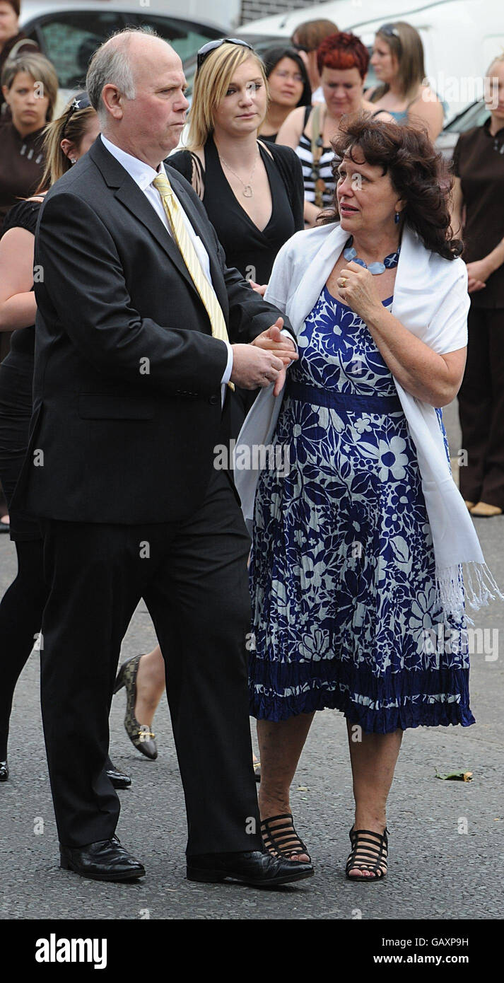 Jimmy Mizen funeral Stock Photo - Alamy