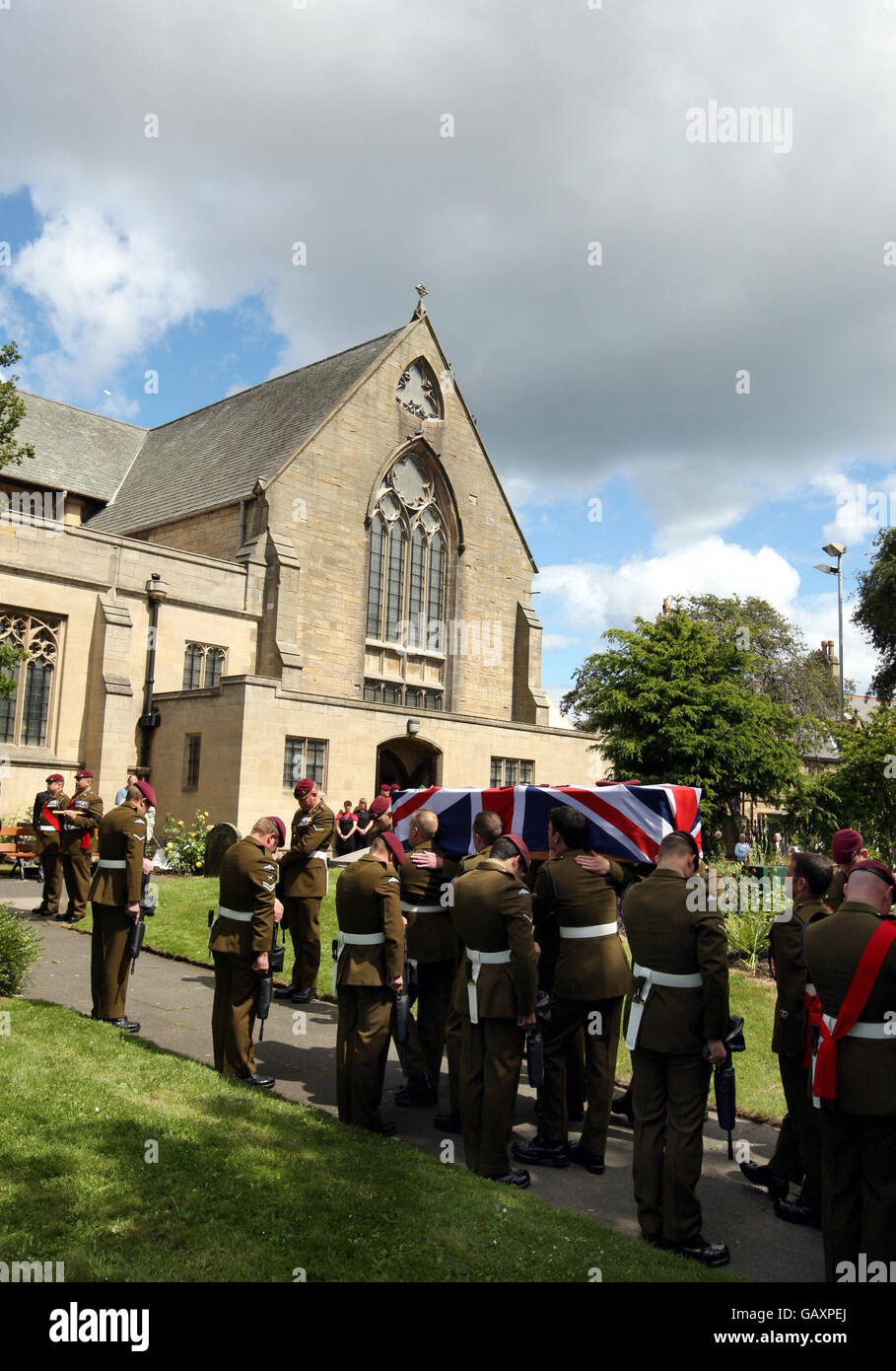 Nathan Cuthbertson Funeral High Resolution Stock Photography and Images ...