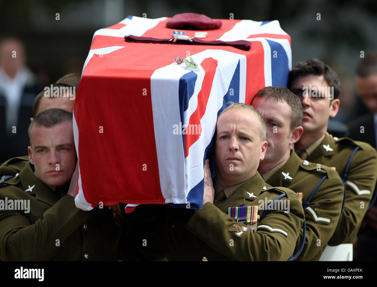 Nathan Cuthbertson Funeral High Resolution Stock Photography and Images ...