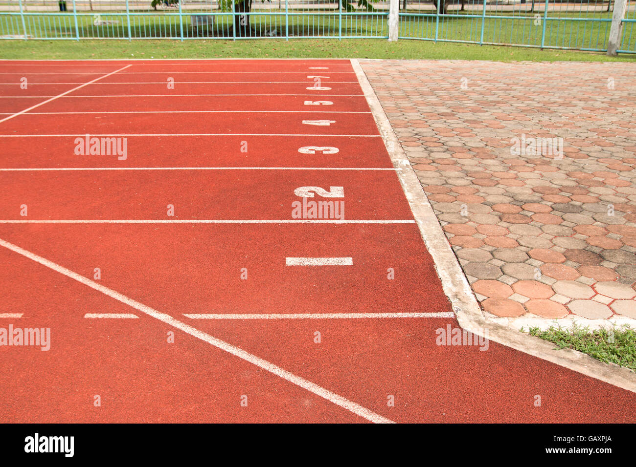Running track ,sport background Stock Photo - Alamy