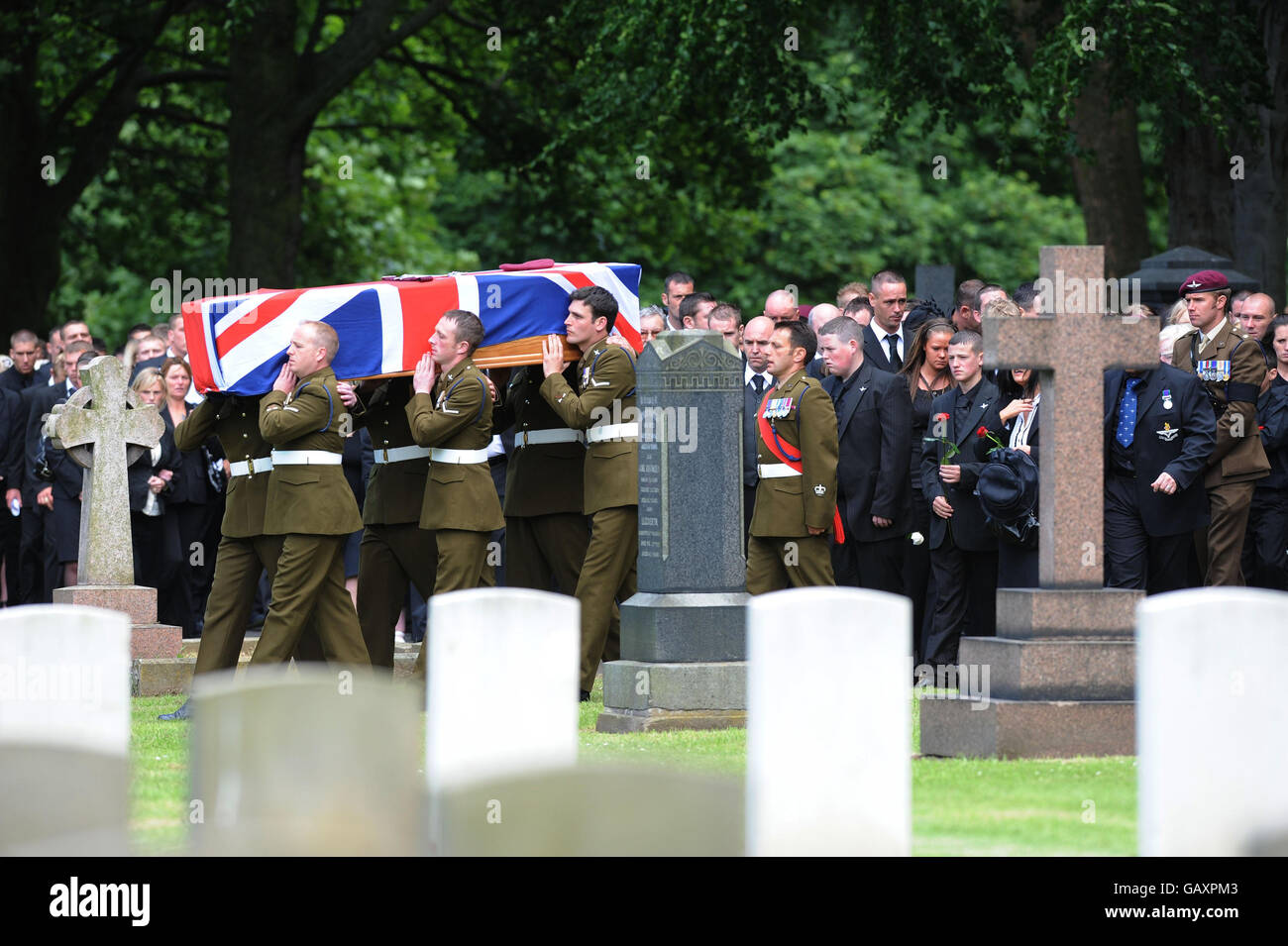 Nathan Cuthbertson Funeral High Resolution Stock Photography and Images ...