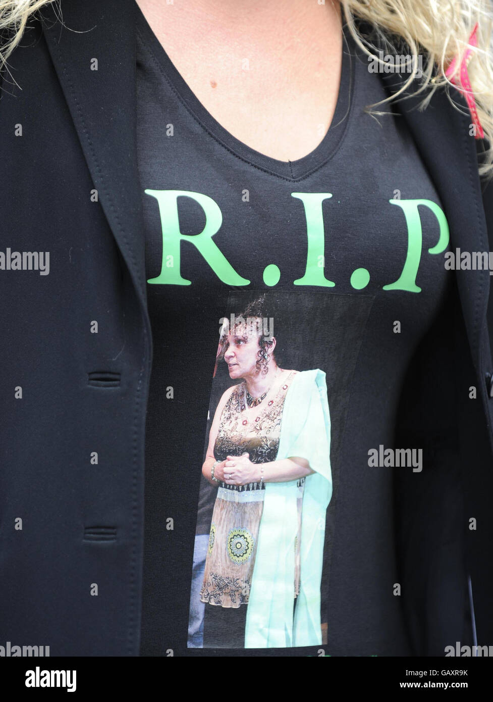 Pat Regan funeral Stock Photo - Alamy