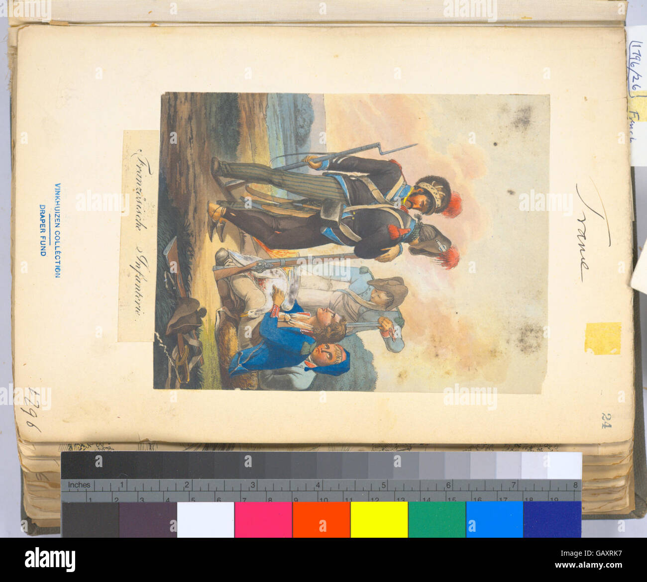 This image likely captures a moment in France during 1796, a ...