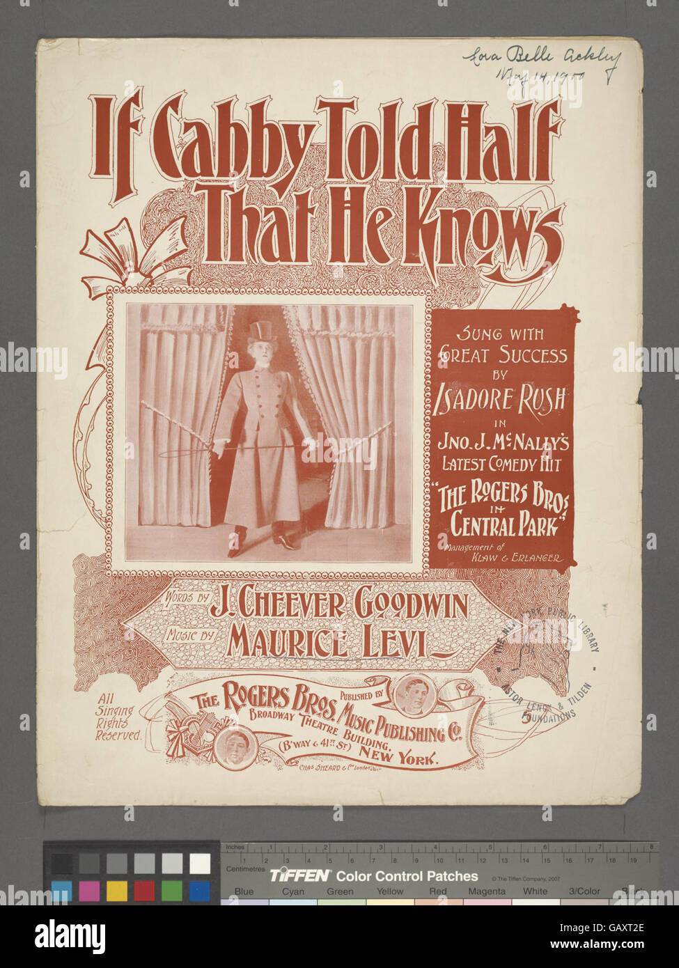 'If Cabby Told Half That He Knows' is likely a song reflecting on ...