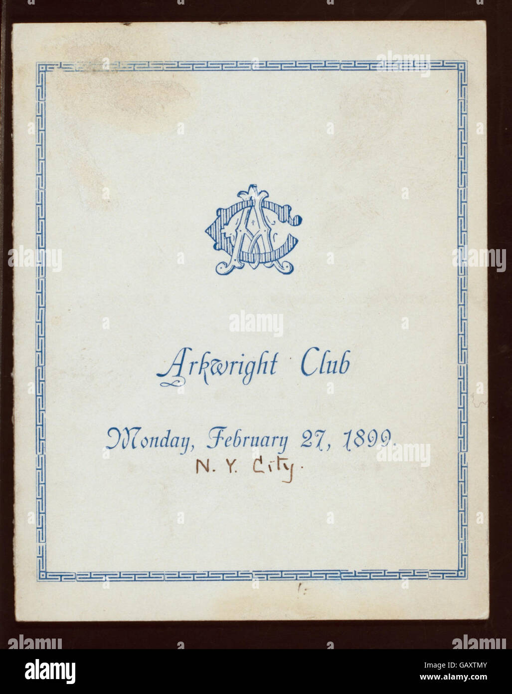 The Arkwright Club in New York, NY, hosted a lunch event, offering a ...