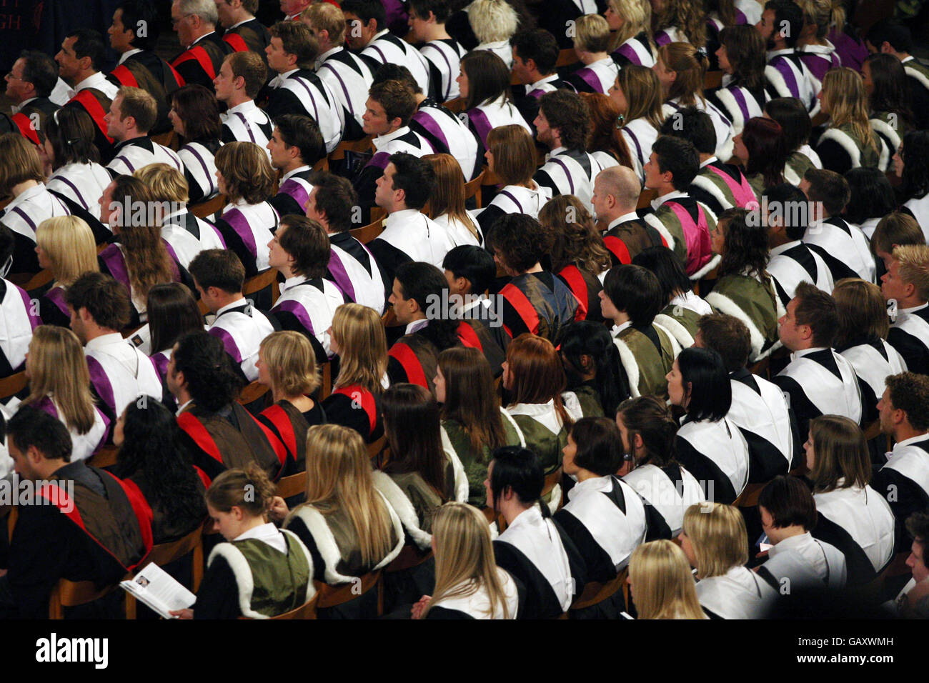 Edinburgh University graduation Stock Photo - Alamy