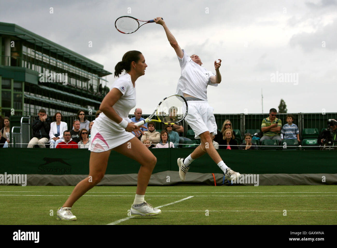 Great Britain's Richard Bloomfield and Sarah Borwell in their mixed ...