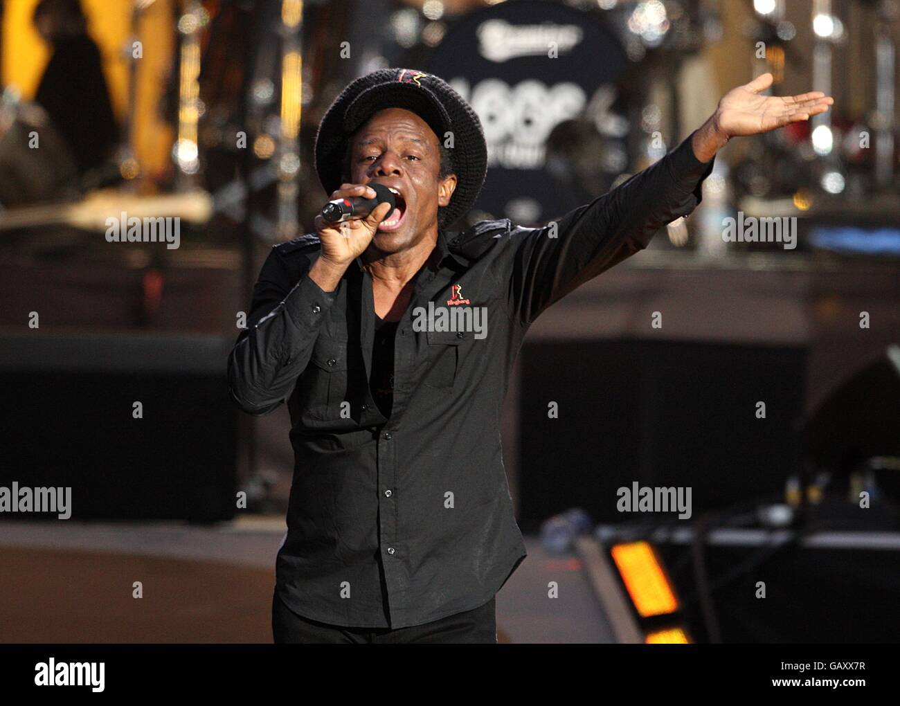 Eddy Grant performs during the 46664 concert honouring Nelson Mandela's ...