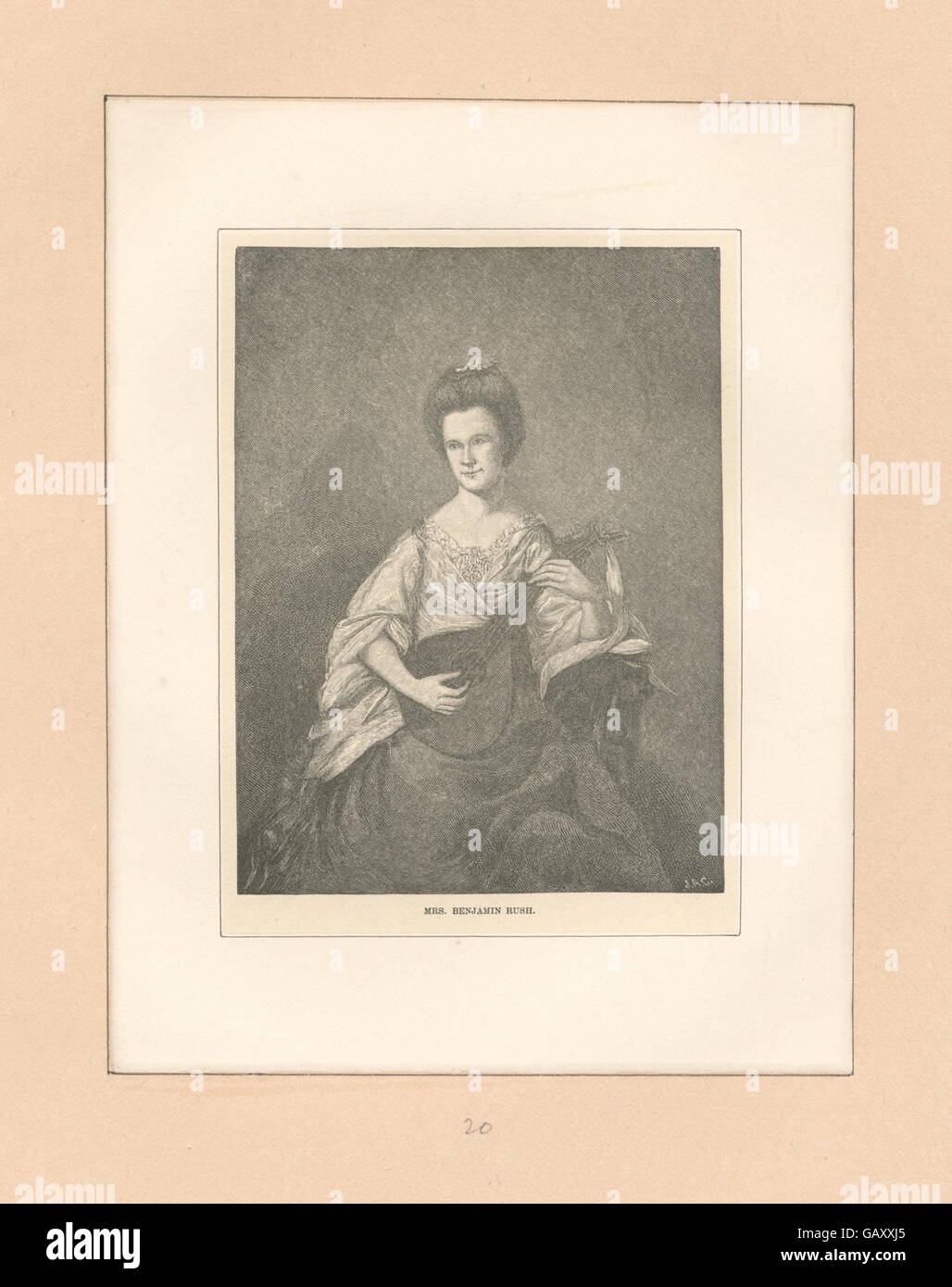 An individual named Mrs. Benjamin Rush, associated with registration ...