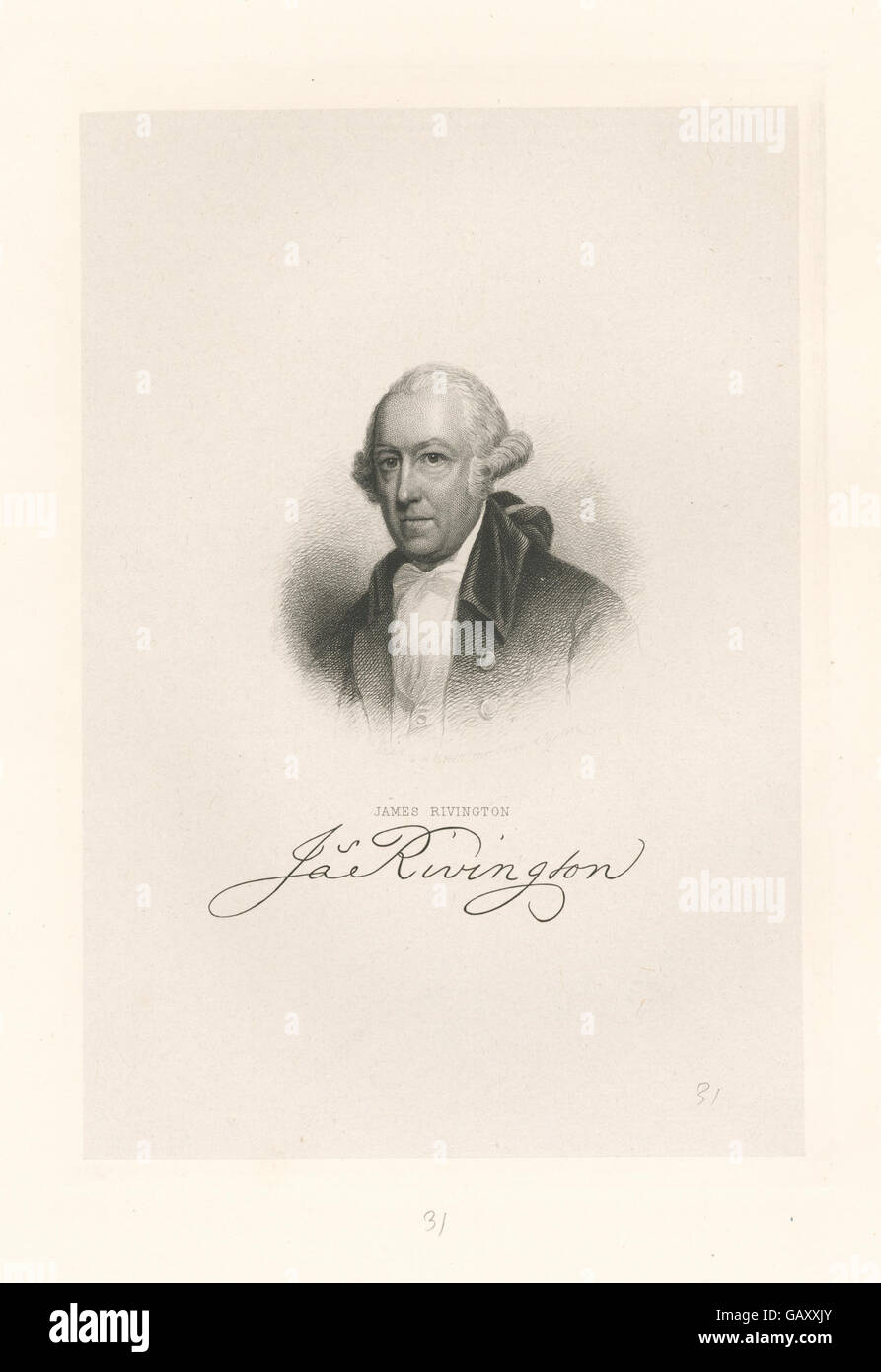 James Rivington was a notable printer and publisher in colonial New ...