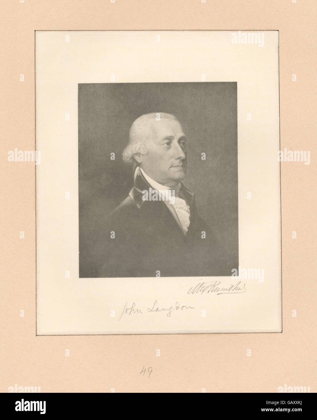 John Langdon was a prominent figure, possibly involved in political ...
