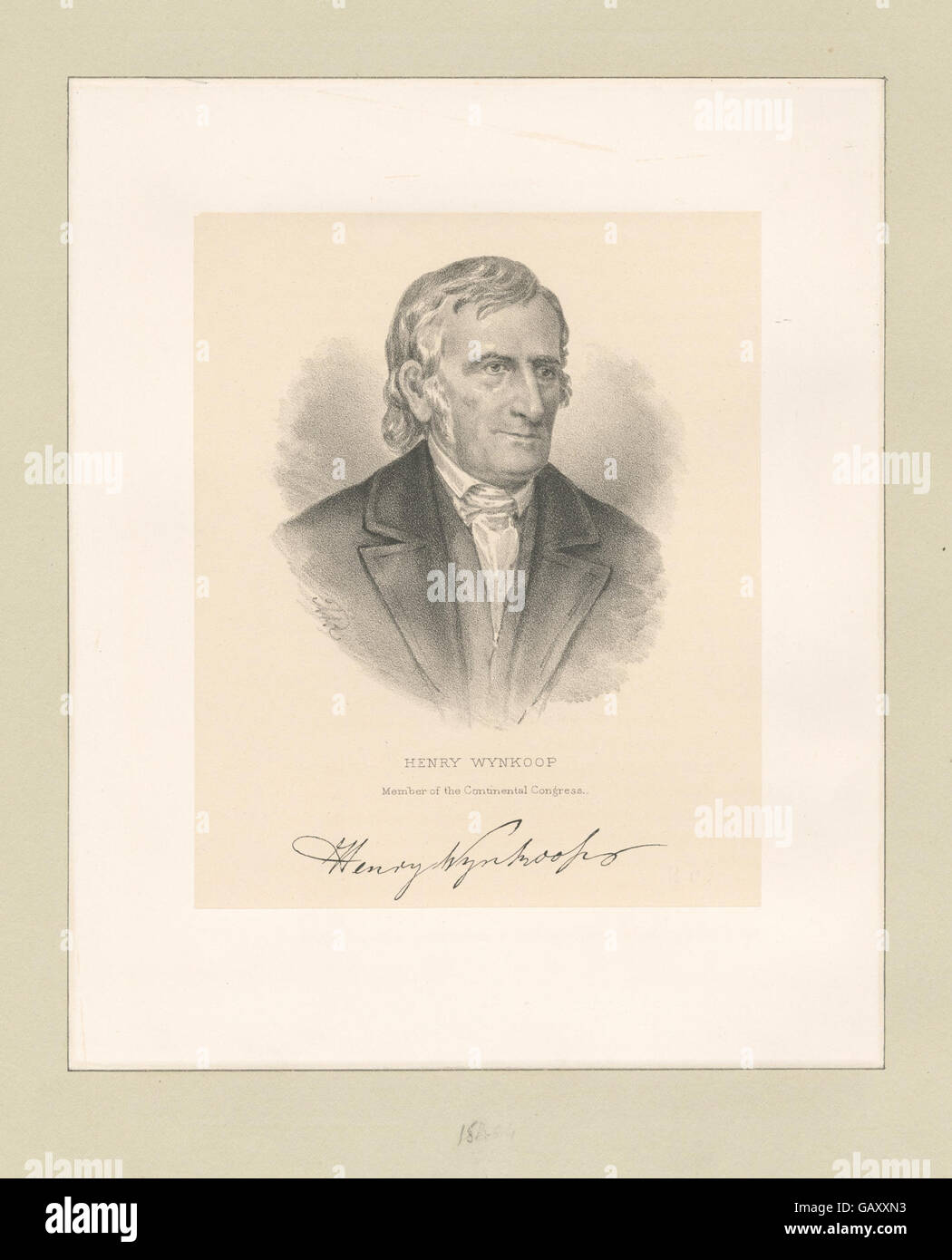 Henry Wynkoop was a member of the Continental Congress during the ...