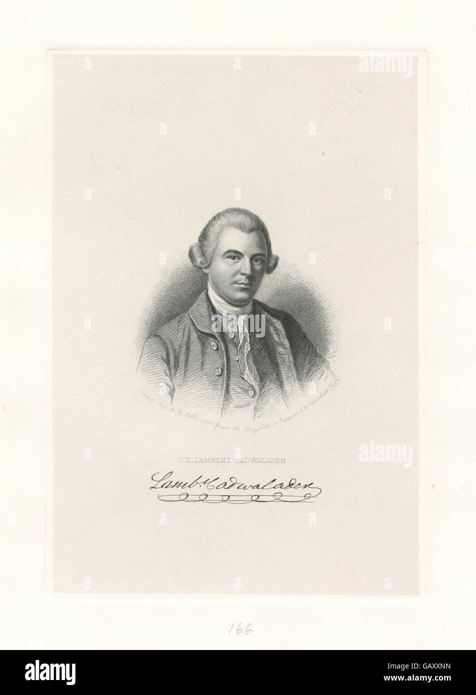 Colonel lambert cadwalader hi-res stock photography and images - Alamy