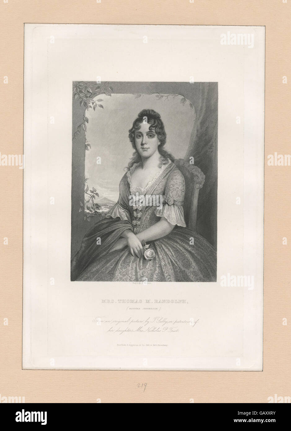 Martha jefferson randolph hi-res stock photography and images - Alamy