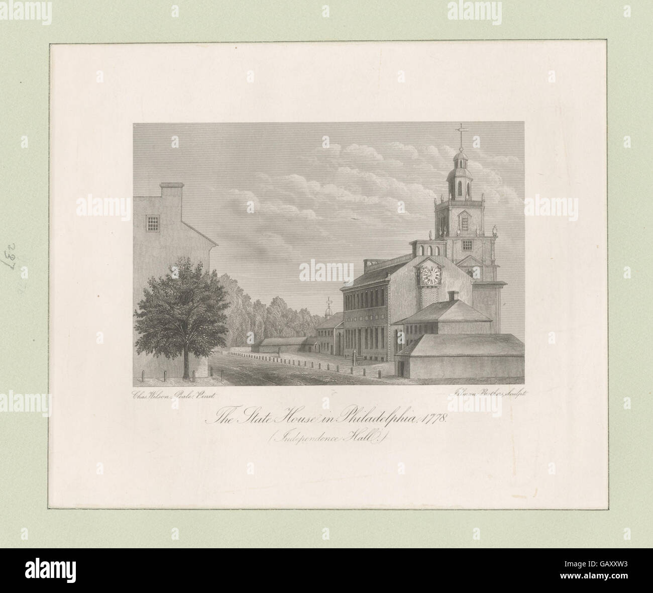 Colonial philadelphia 1700s hi-res stock photography and images - Alamy