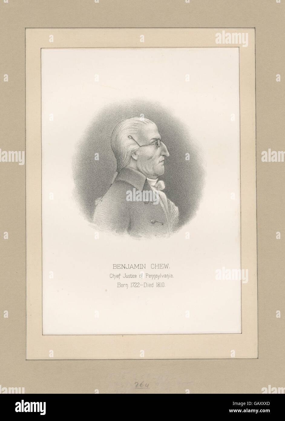 Benjamin Chew served as Chief Justice of Pennsylvania and played a key ...