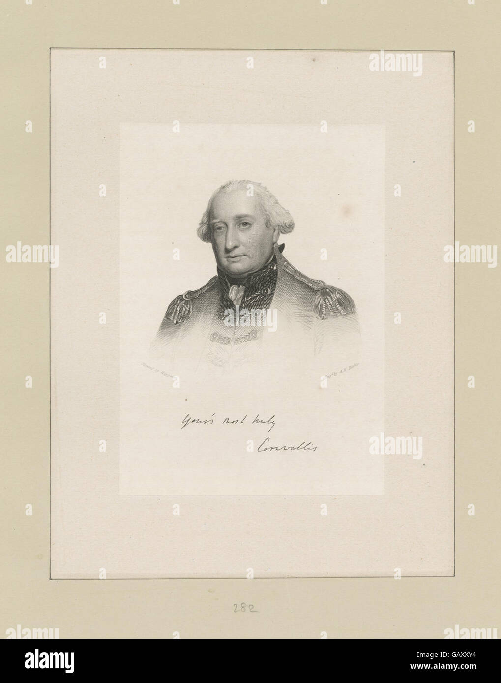 A reference to Lord Cornwallis, a British Army officer and colonial ...