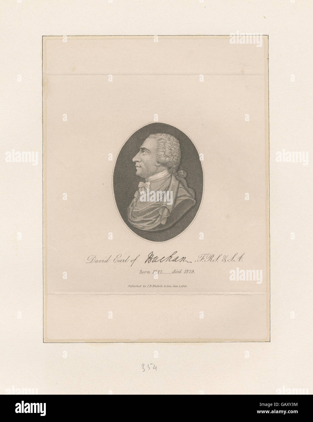 David Earl of Buchan was a Scottish nobleman and a member of several ...