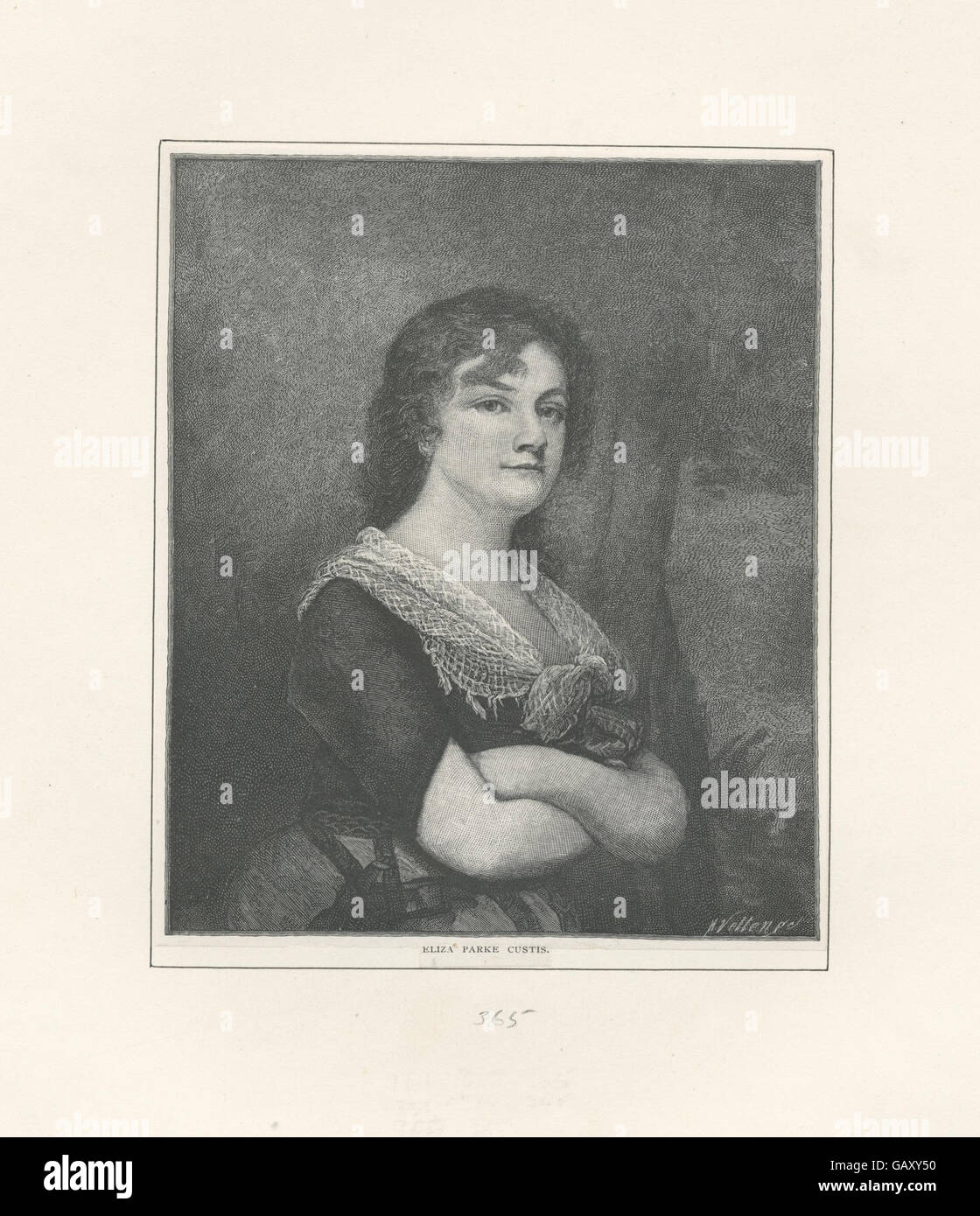 Eliza Parke Custis was the granddaughter of Martha Washington and the ...