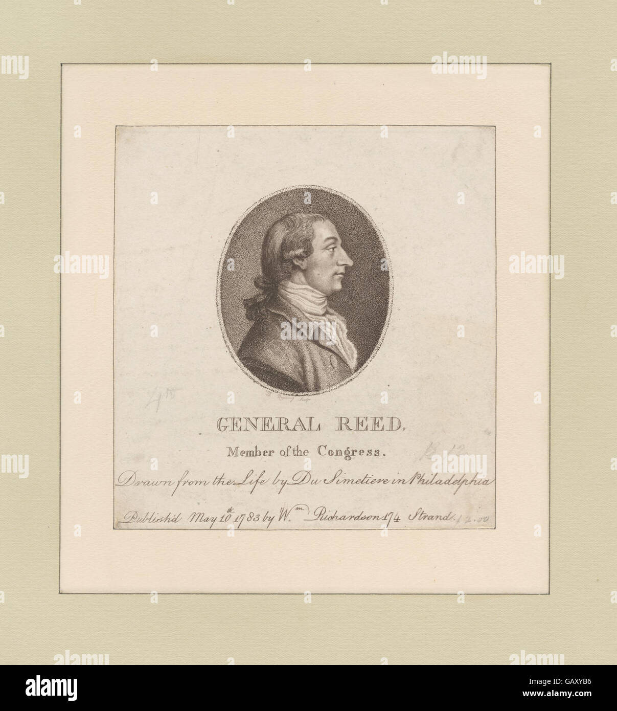 General Reed was a notable figure, likely involved in the American ...