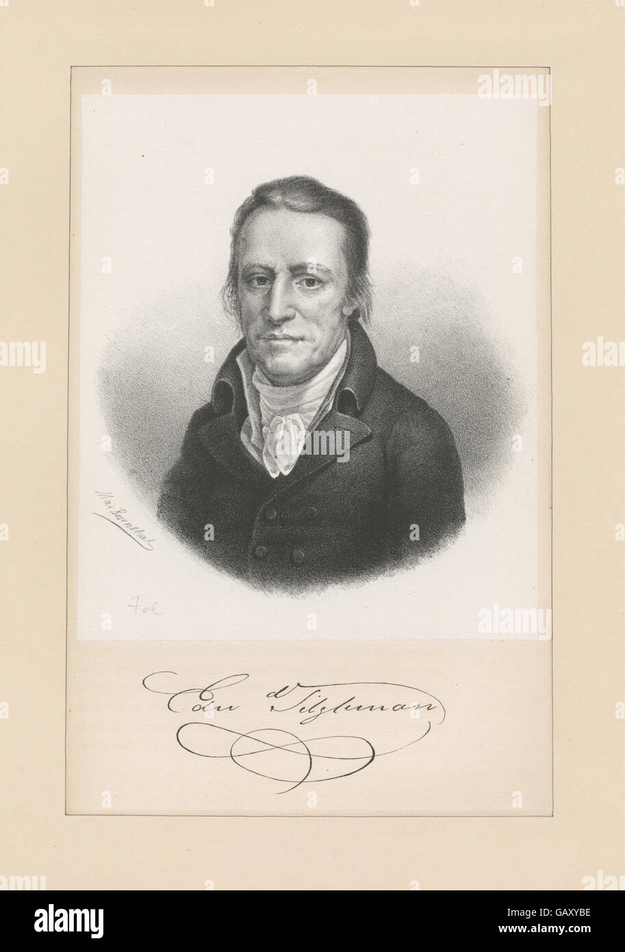 Edward Tilghman, likely a historical figure from American history ...