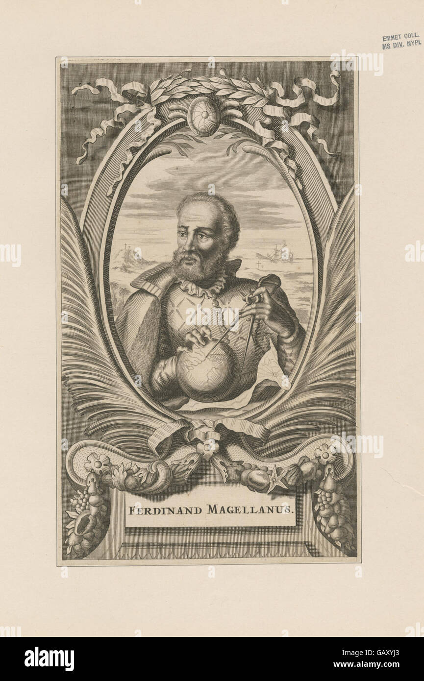 A reference to Ferdinand Magellan, the Portuguese explorer who led the ...