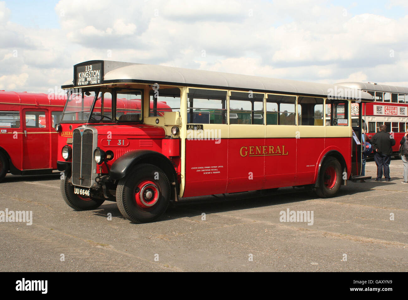 London Transport AEC T Type Stock Photo - Alamy
