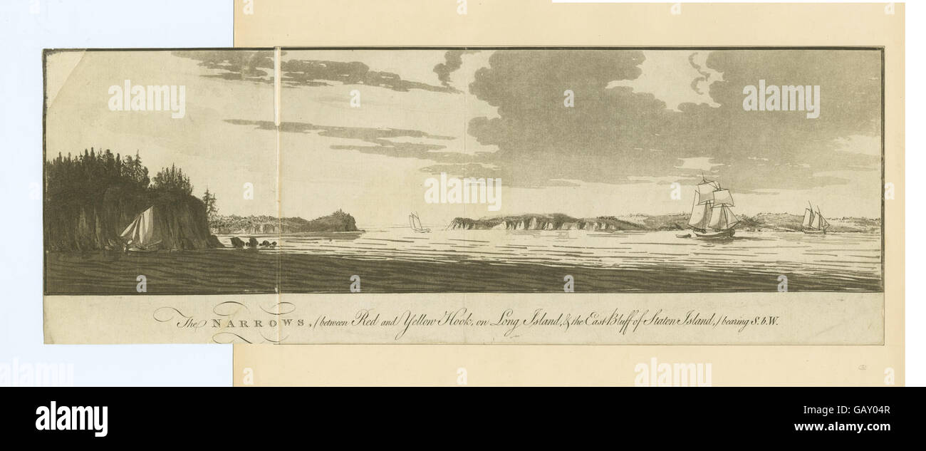 The Narrows refers to the body of water between Red Hook (Brooklyn) and ...