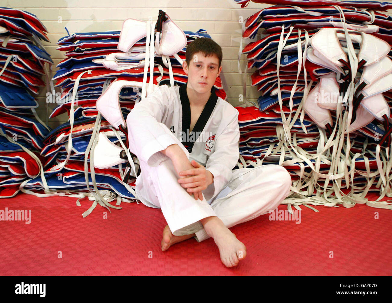 Olympics taekwondo full length robes martial arts taekwon do hi-res ...