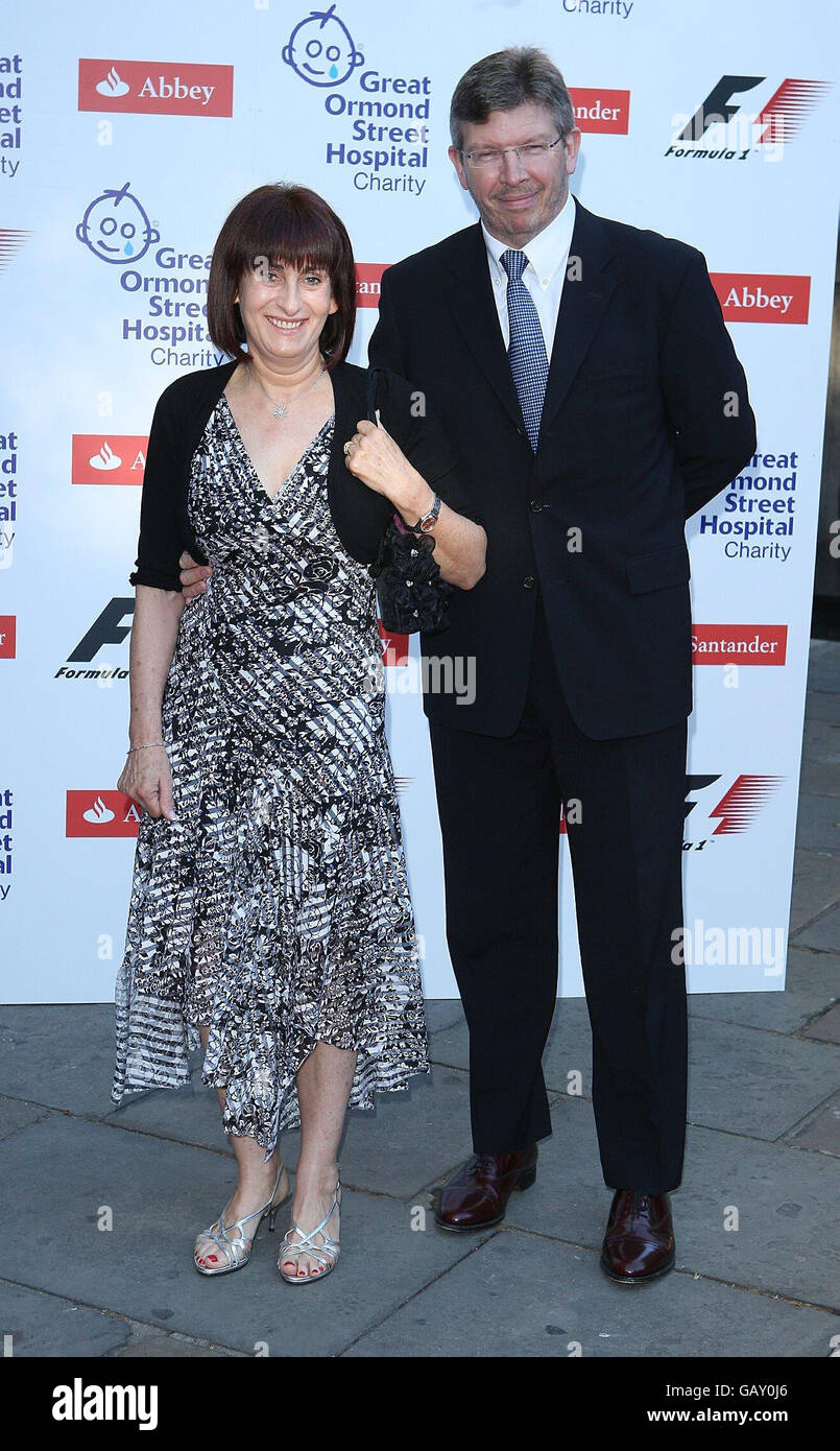 Ross Brawn arrives for the Formula 1 Party in association with Great ...