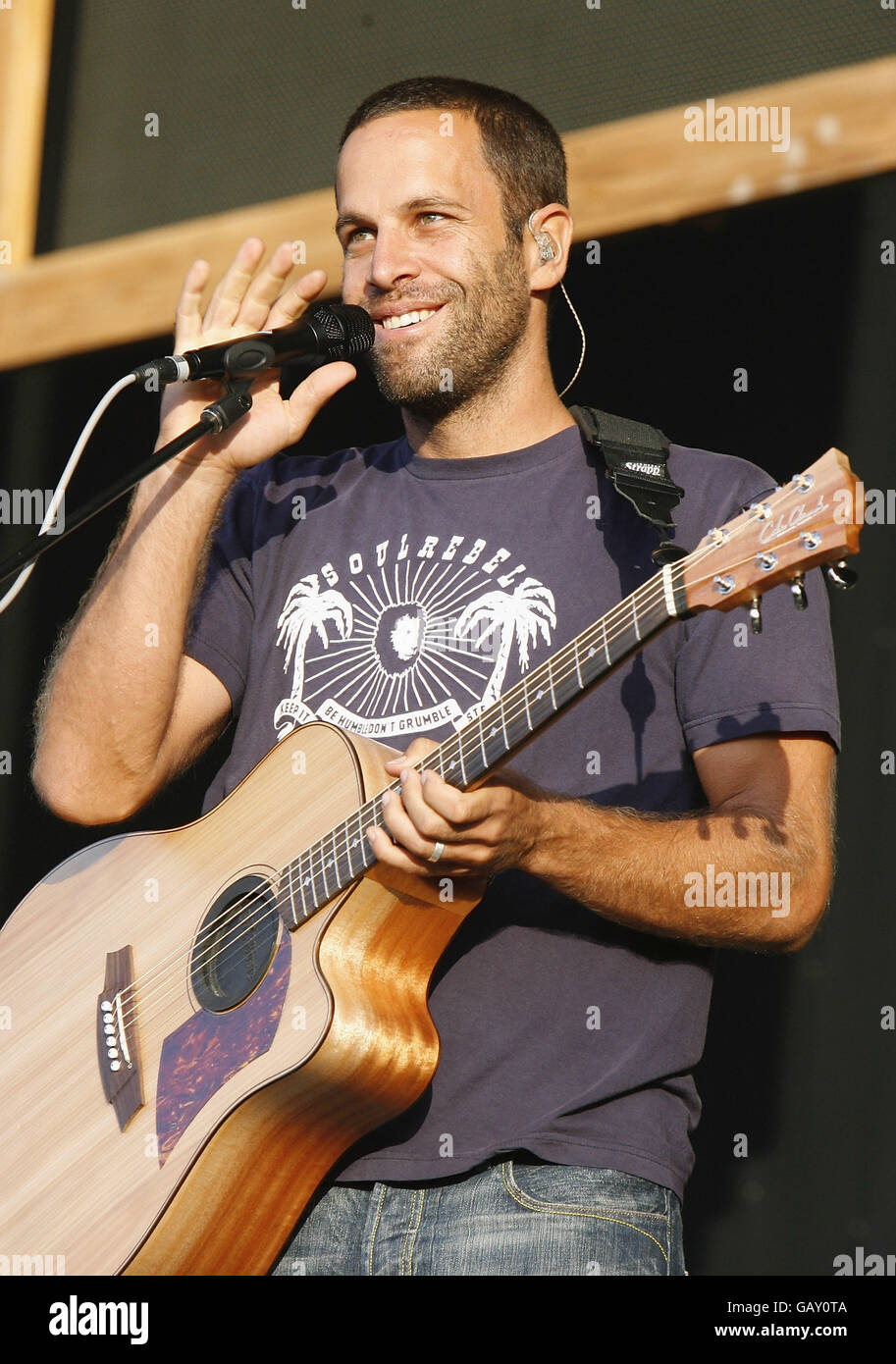 Jack Johnson Concert - Hyde Park Stock Photo - Alamy