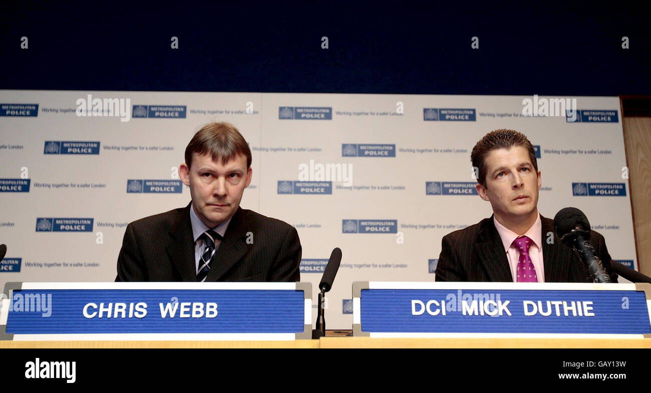 Metropolitan police detective chief inspector hi-res stock photography ...