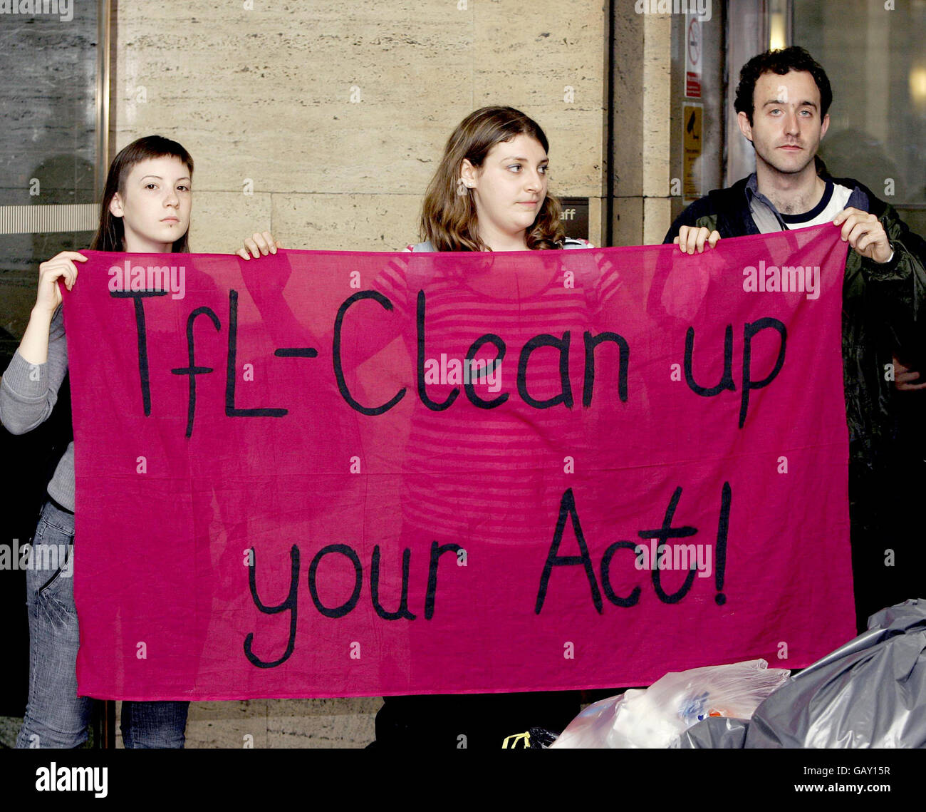 London Underground Cleaners High Resolution Stock Photography and ...