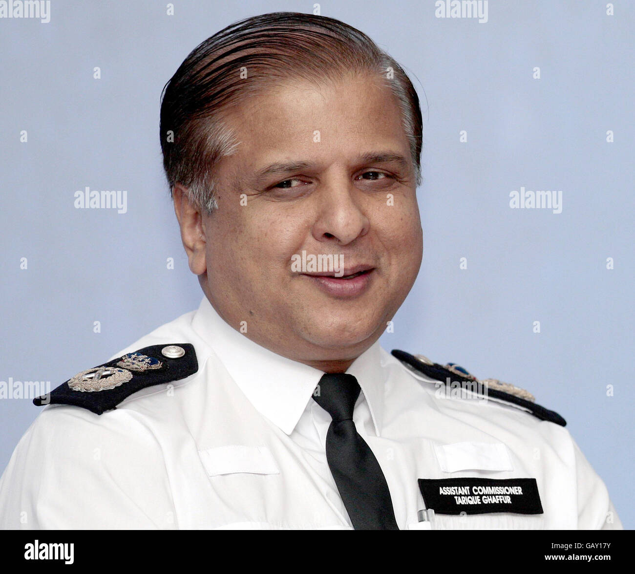Metropolitan Police Service Assistant Commissioner Tarique Ghaffur at a ...