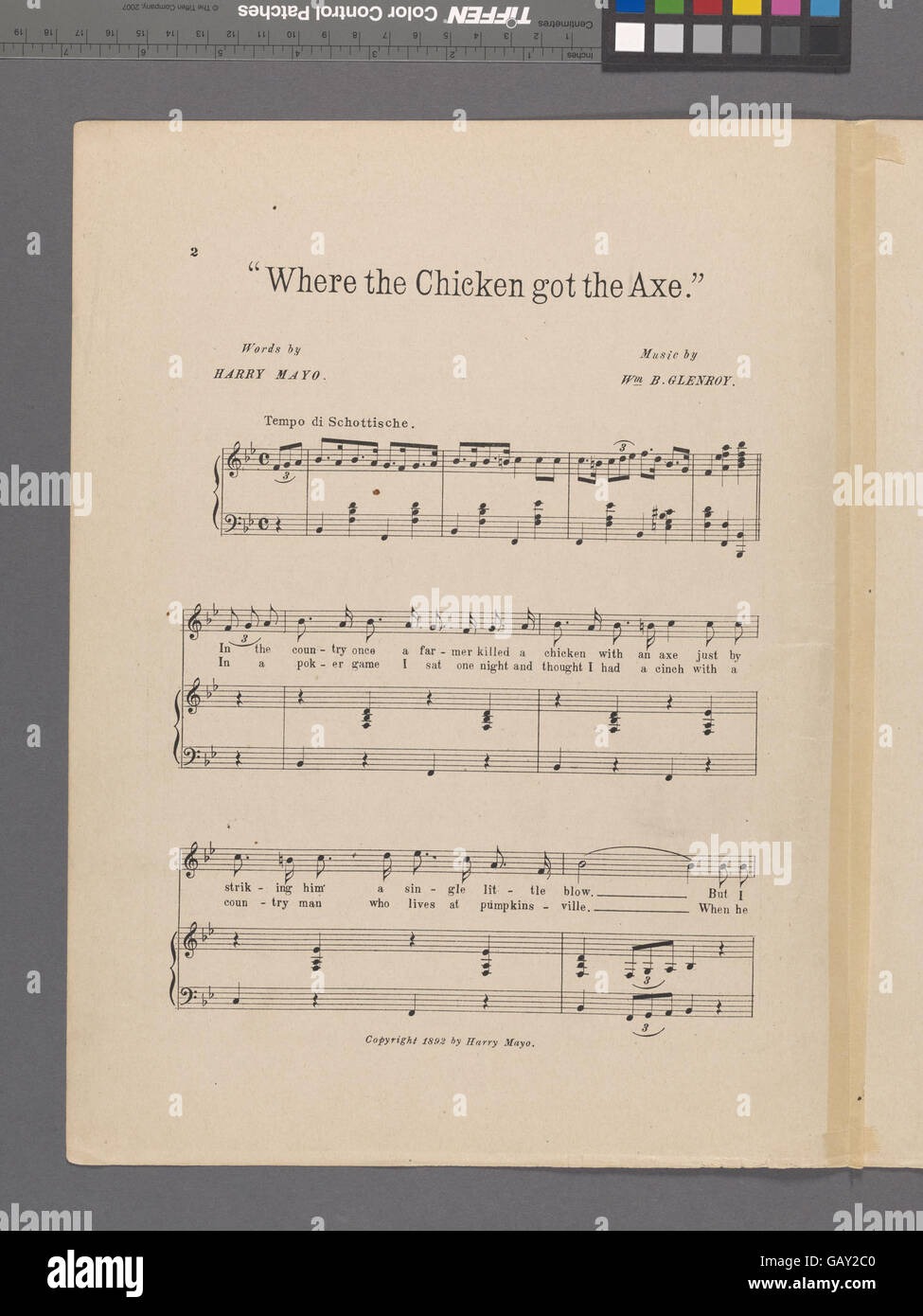'Where the Chicken Got the Axe' likely refers to a humorous or ...