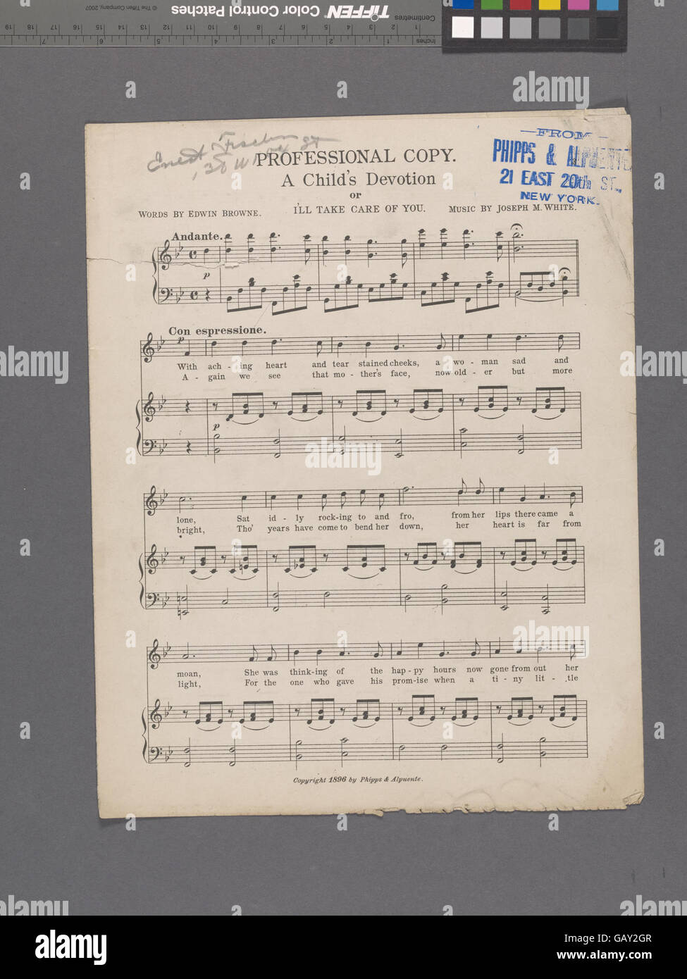 'A child's devotion, or, I'll take care of you' highlights the ...