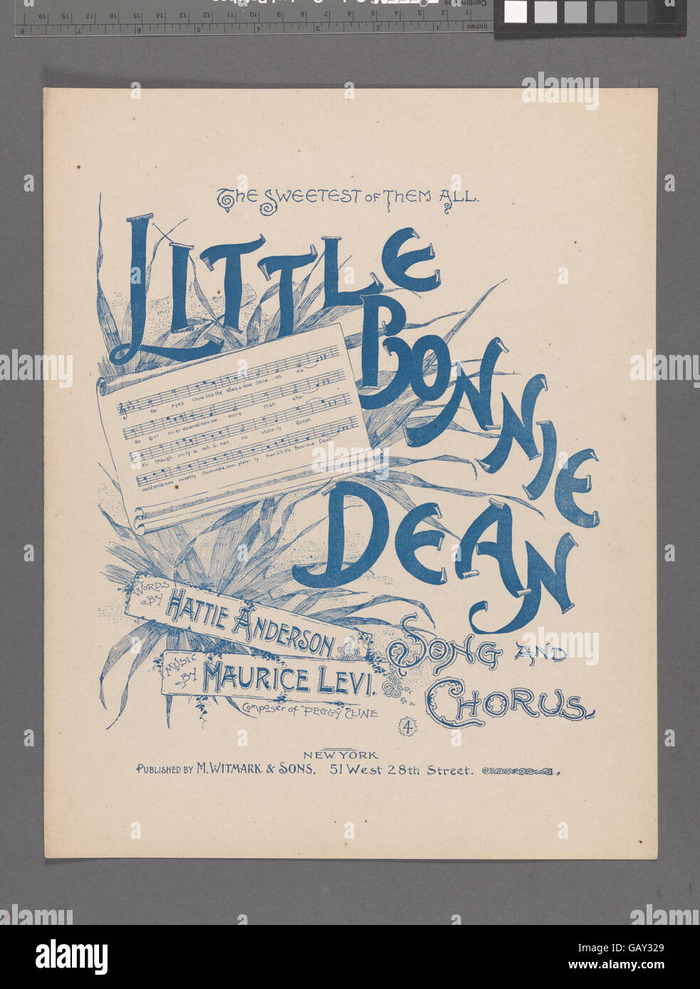 'Little Bonnie Dean' likely refers to a character or song, perhaps ...