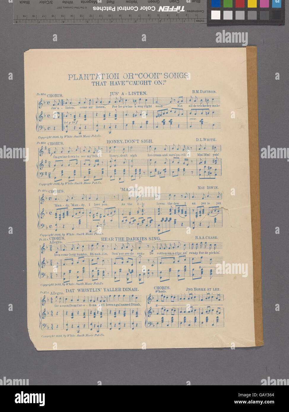 A nostalgic and playful song from the early 20th century, expressing a ...