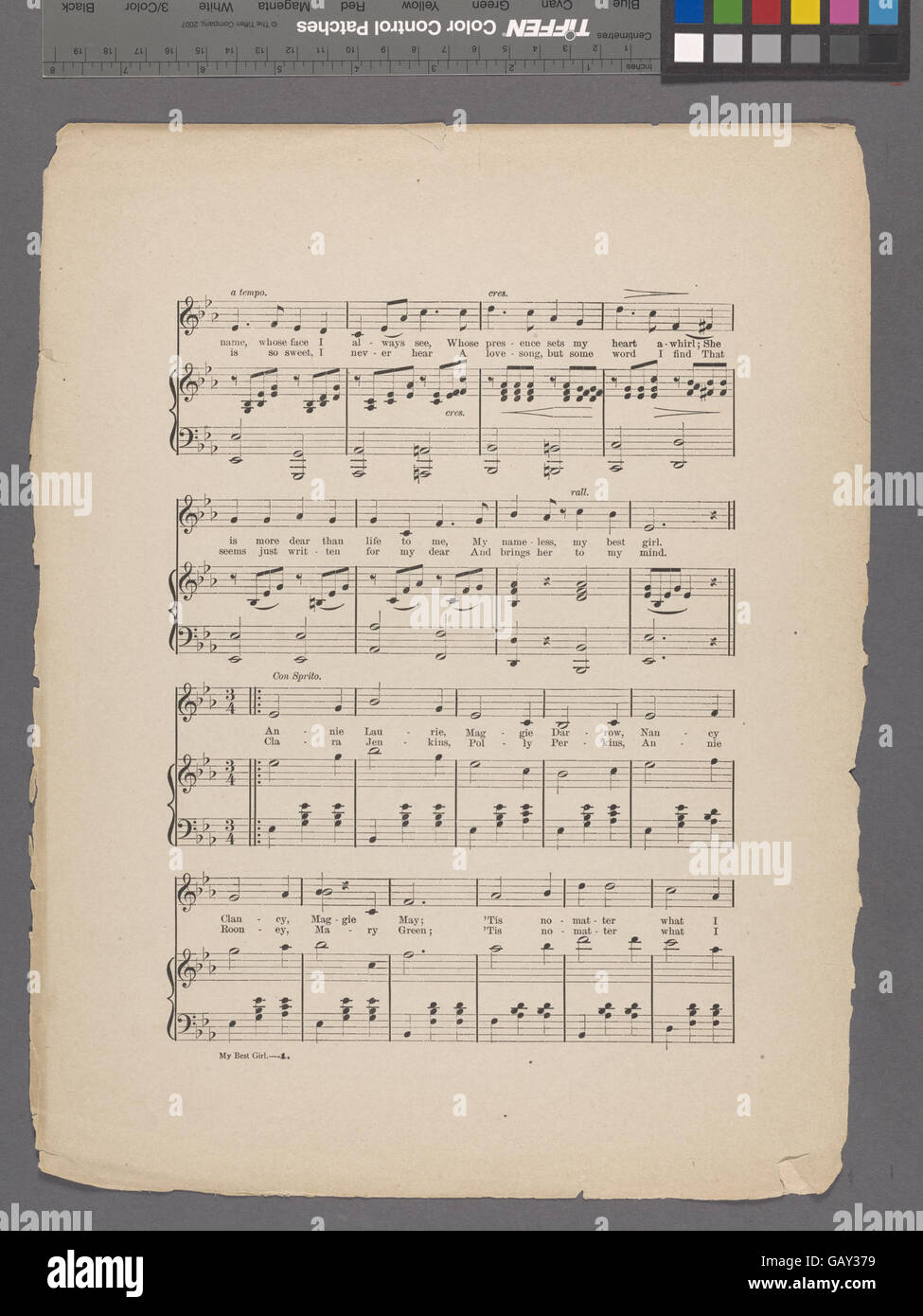 A personal or romantic reference to a cherished individual, likely ...